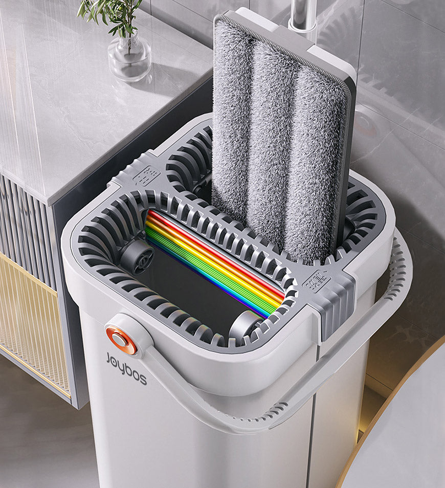 Joybos® Home Cleaning Flat Floor Mop and Bucket with Wringer Set – AU-Joybos