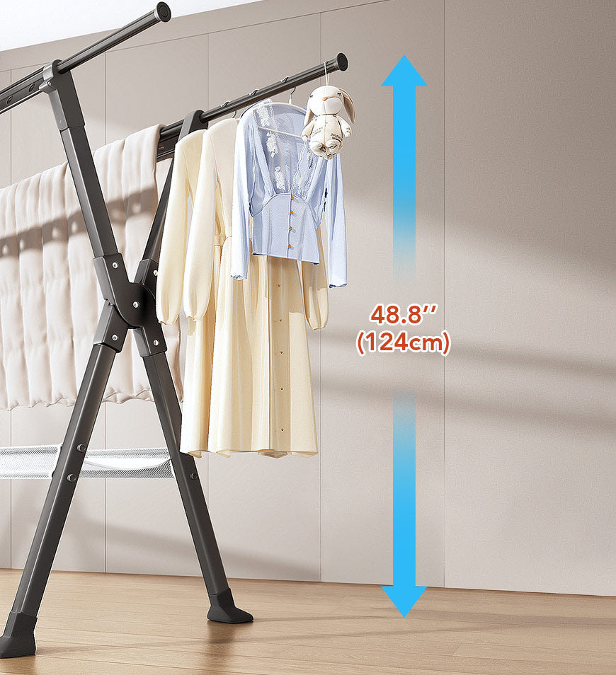 Joybos® 90 Inches Heavy Metal Folding Portable Clothes Drying Rack F21 ...